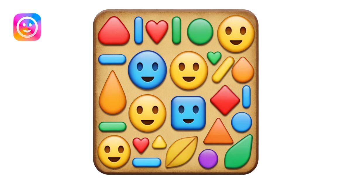 Collage board emoji | AI Emoji Generator