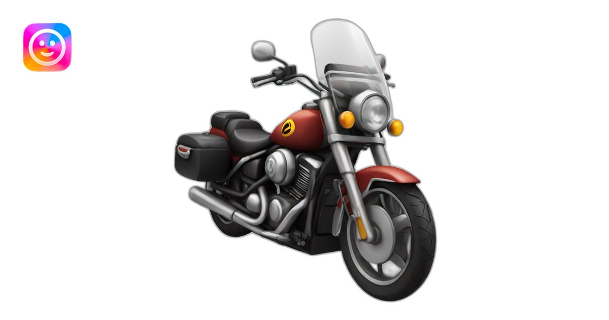 motorcycle emoji | AI Emoji Generator