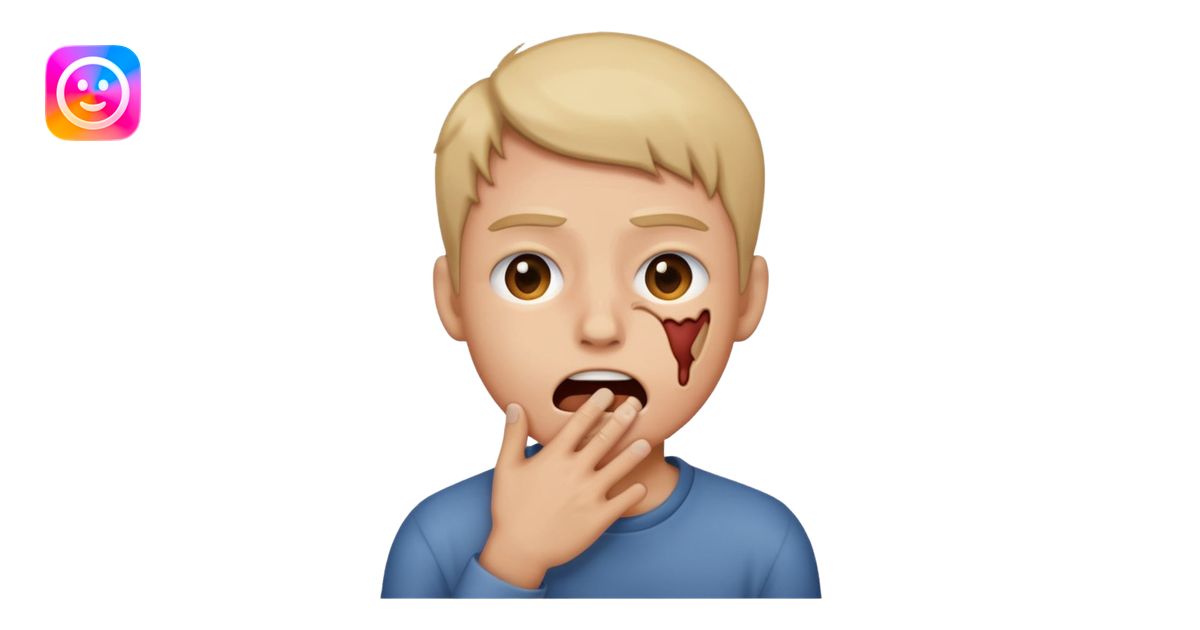 crashout, genuinely tweaking, choking emote emoji | AI Emoji Generator