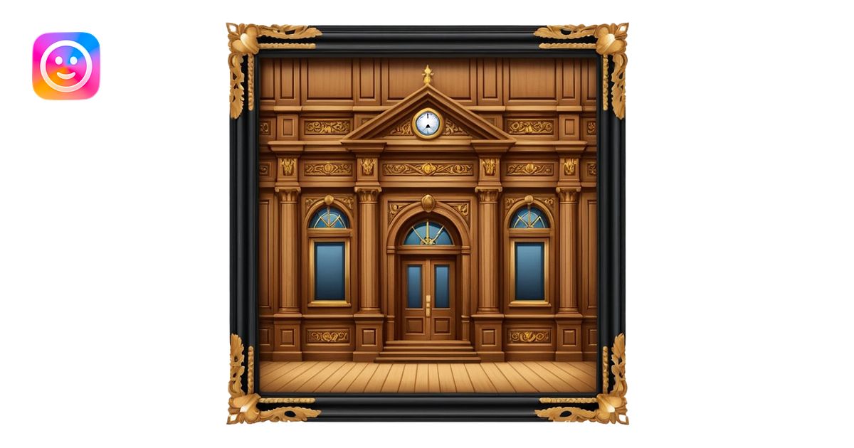 court building inside emoji | AI Emoji Generator