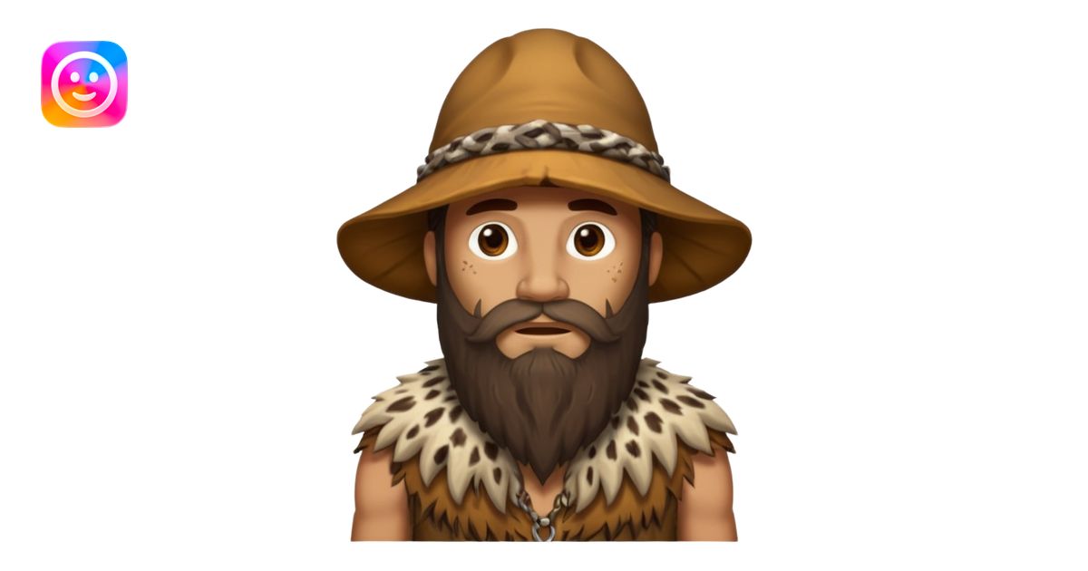 cave dweller emoji | AI Emoji Generator