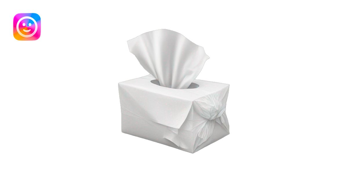 Tissue paper emoji | AI Emoji Generator