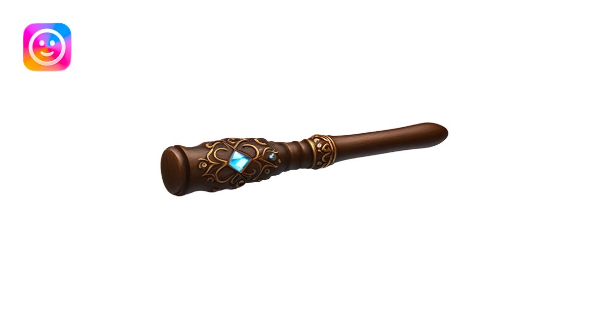 realistic magic wand emoji | AI Emoji Generator