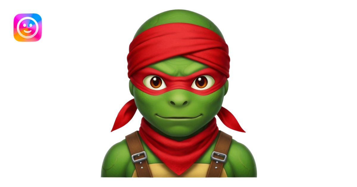 Teenage mutant emoji | AI Emoji Generator