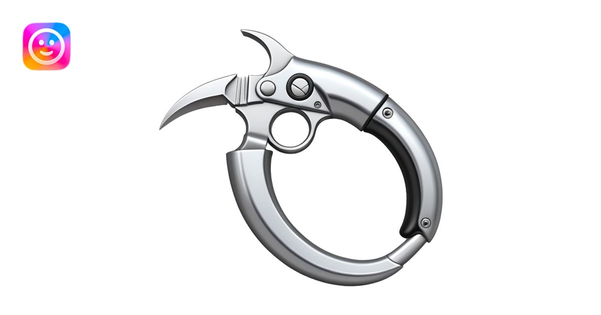 sorayama karambit knife emoji | AI Emoji Generator