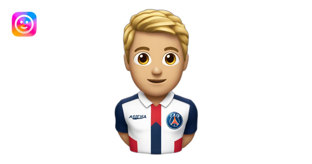 Écusson psg emoji | AI Emoji Generator