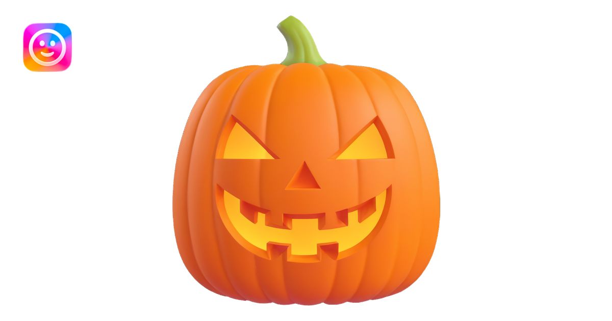 Halloween pumpkin emoji | AI Emoji Generator