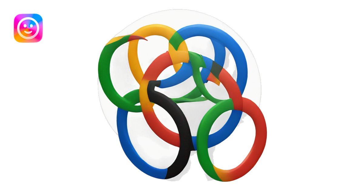 olympic logo emoji | AI Emoji Generator