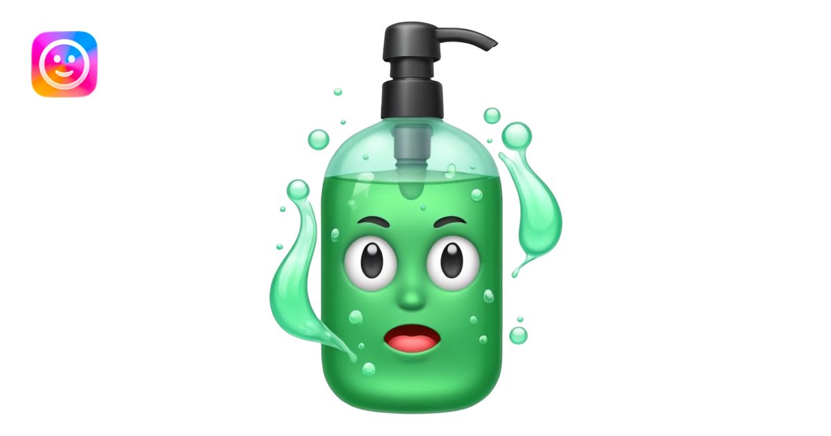 toxic shampoo emoji | AI Emoji Generator