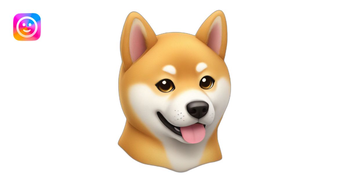 shiba-inu-hug emoji | AI Emoji Generator