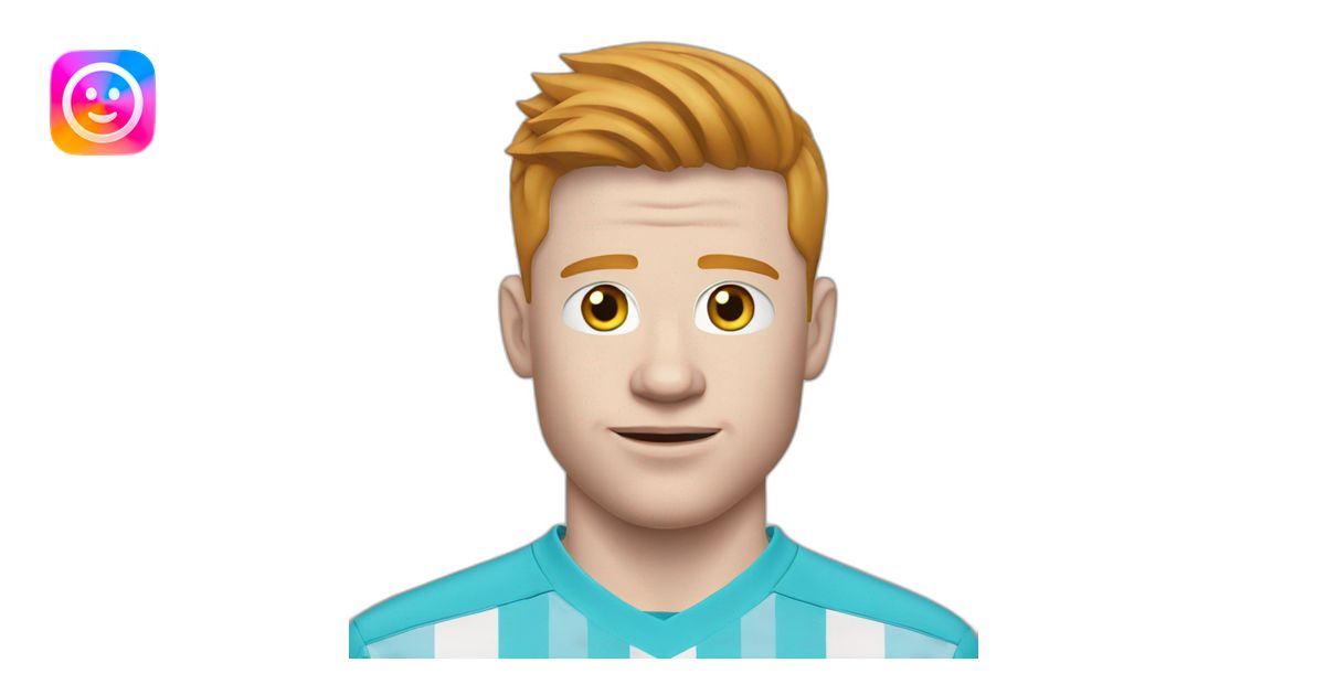 Kevin de bruyne emoji | AI Emoji Generator