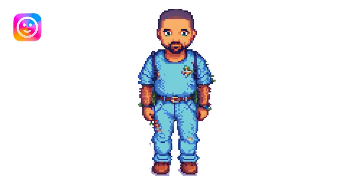 Drake with a BBL, comical and bold, pixel art style illustration | AI ...