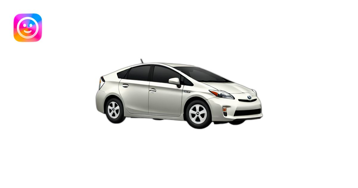 toyota prius III emoji | AI Emoji Generator