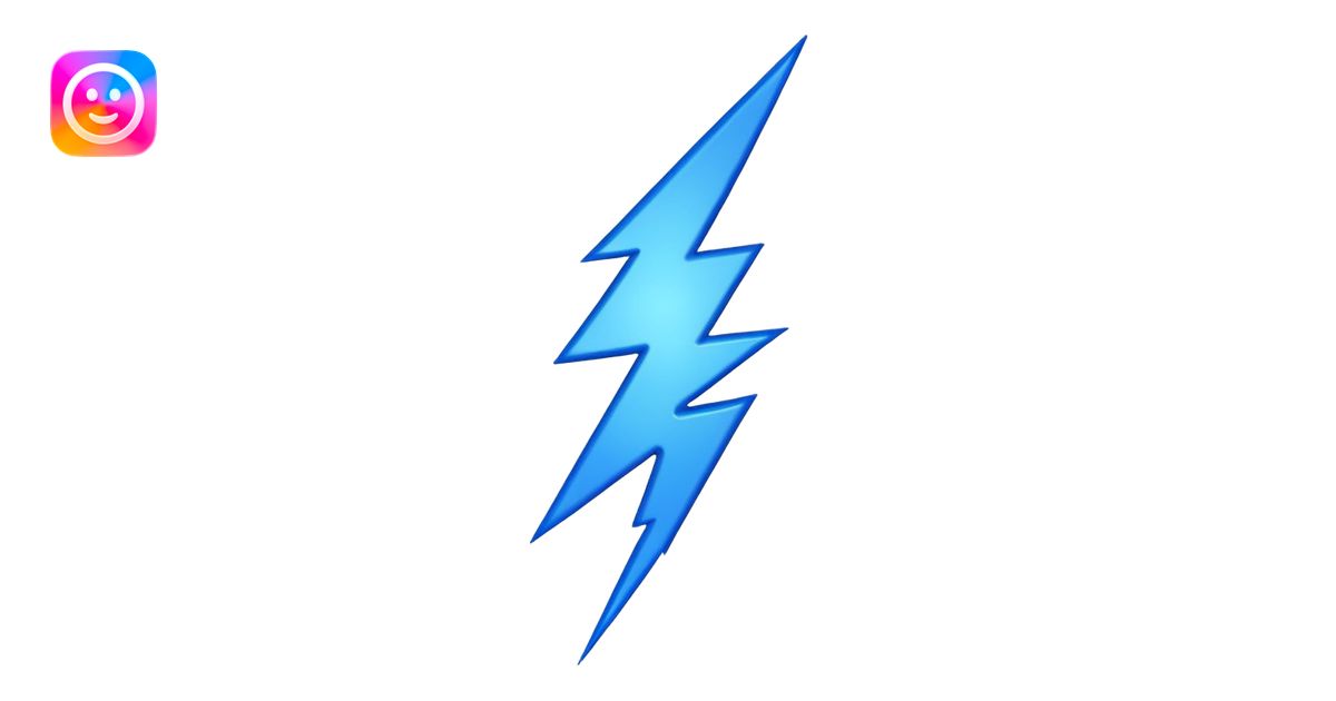 LIGHTNING emoji | AI Emoji Generator
