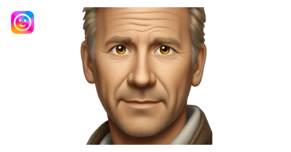Kevin Costner emoji | AI Emoji Generator