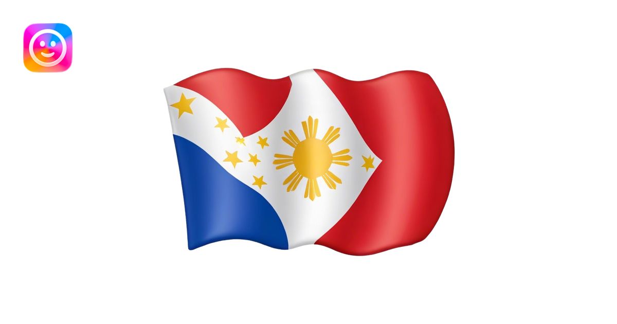 reversed philippine flag emoji | AI Emoji Generator
