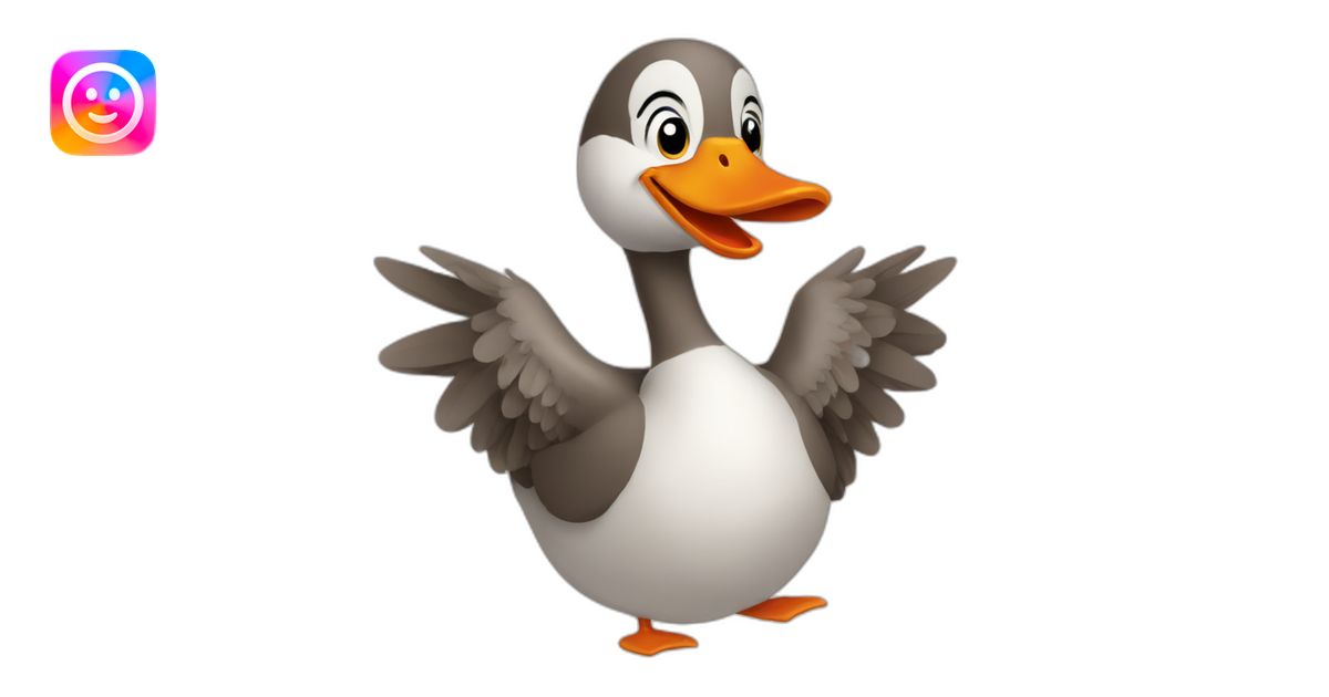 goose emoji | AI Emoji Generator