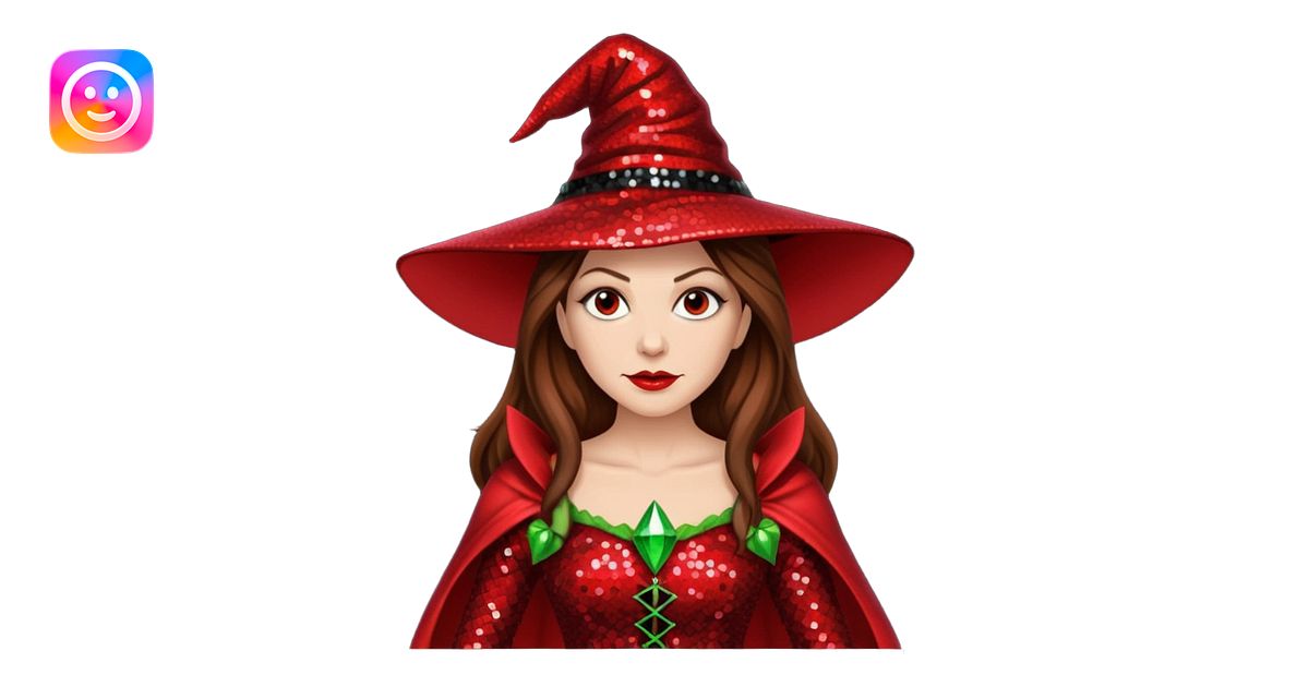 Wicked Witch of the East from the Wizard of Oz with long brown hair ...