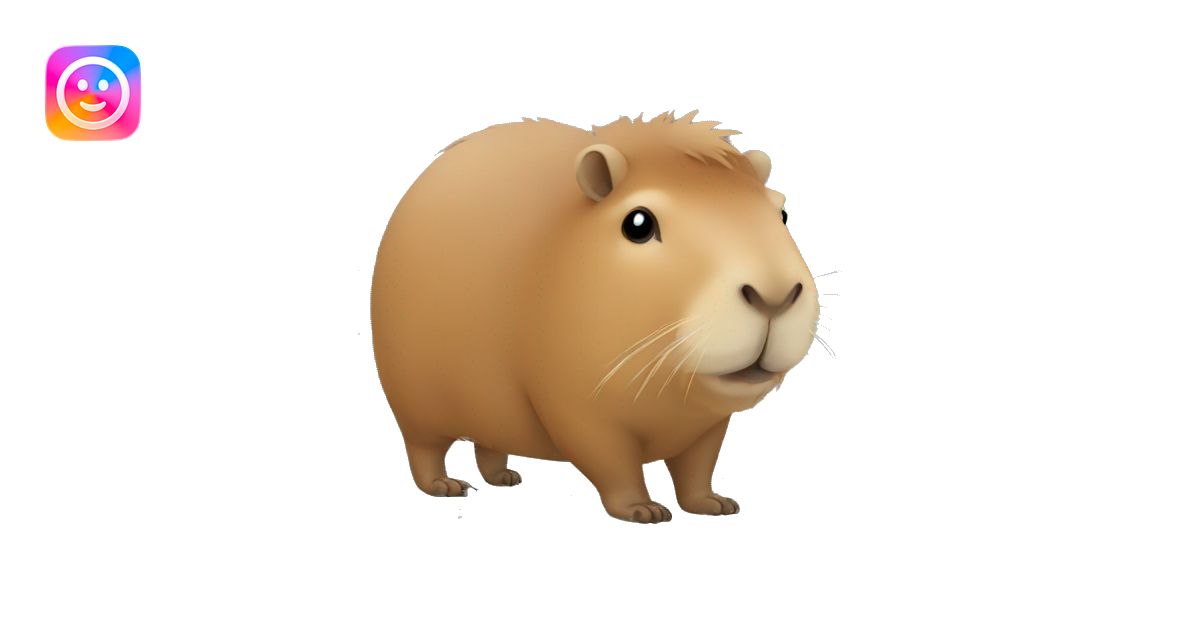 capybara and math emoji | AI Emoji Generator