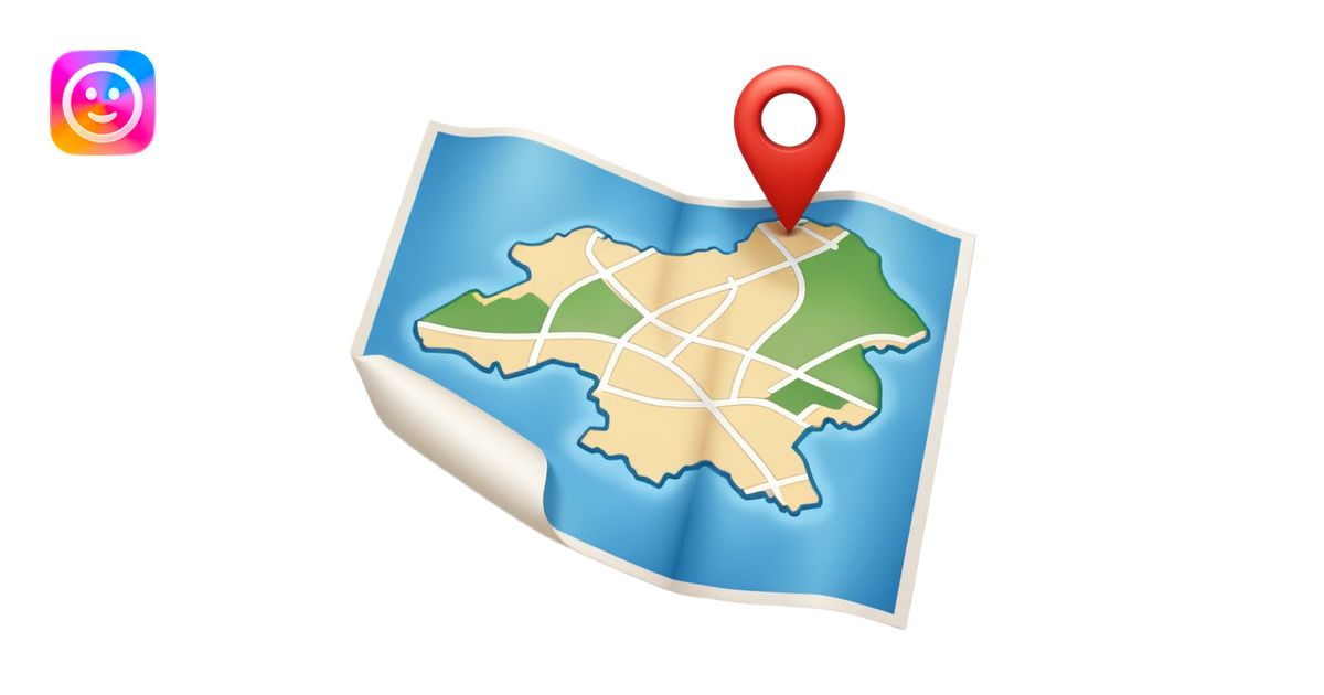 white map emoji | AI Emoji Generator