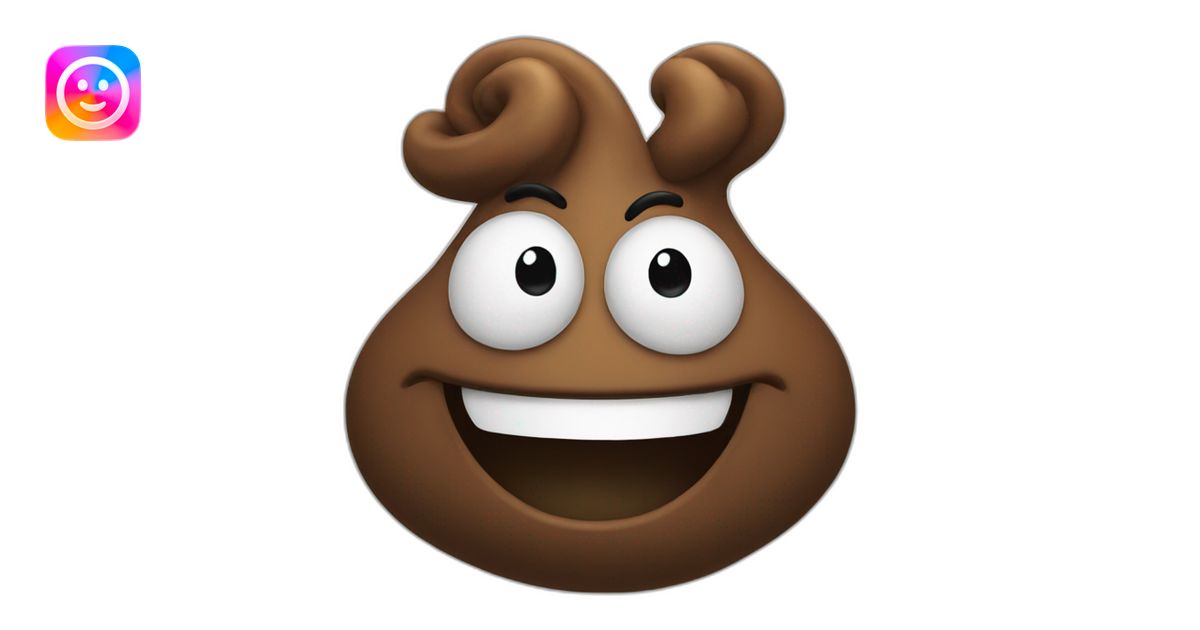 happy poo emoji | AI Emoji Generator