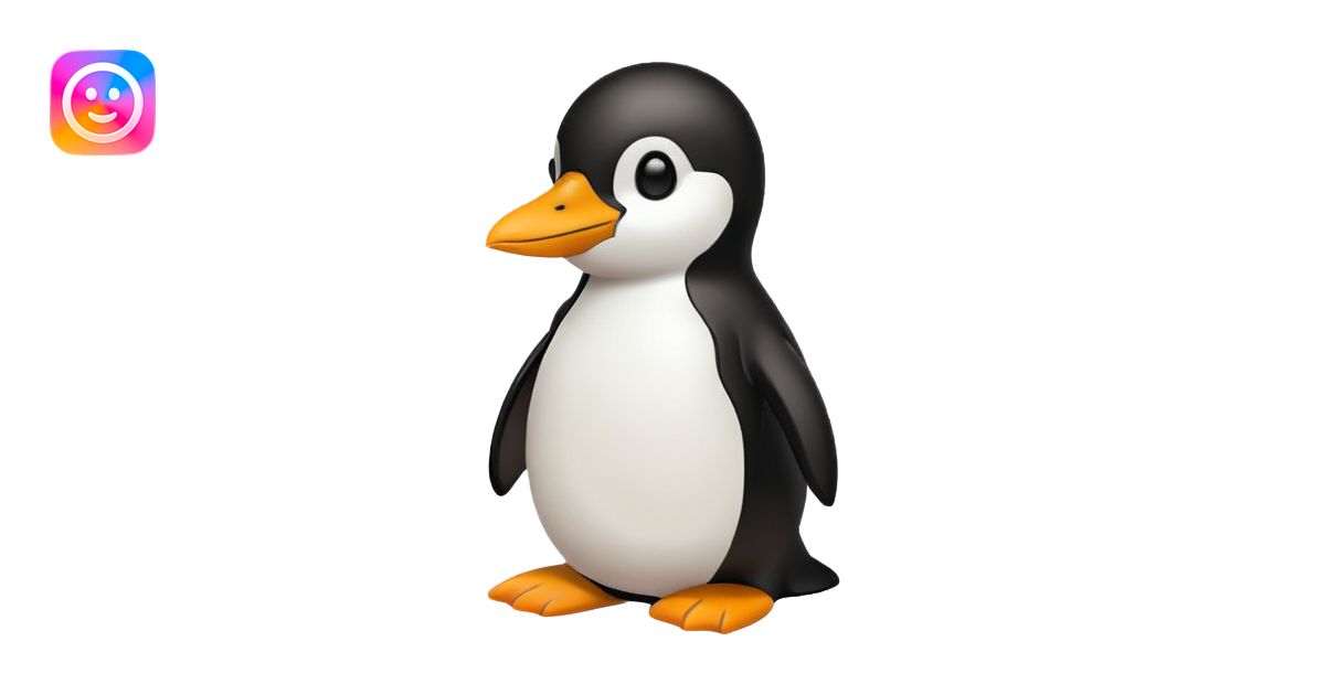 Linux logo emoji | AI Emoji Generator