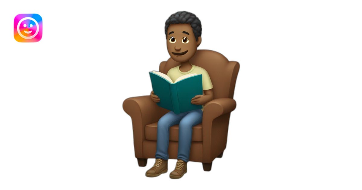 people who read a book emoji | AI Emoji Generator