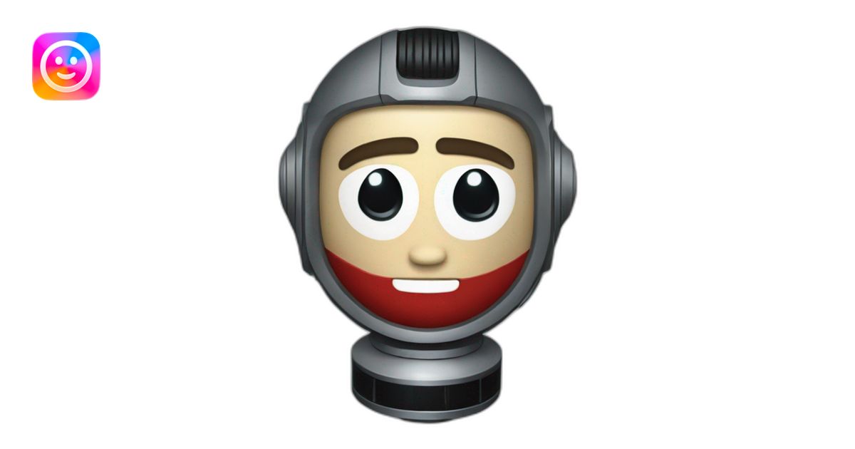 hal-9000 from 2001 space odyssey emoji | AI Emoji Generator