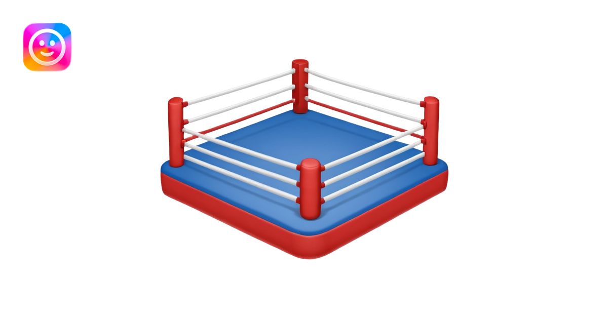 Boxer ring emoji | AI Emoji Generator