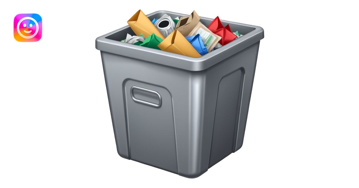 office trash box emoji | AI Emoji Generator