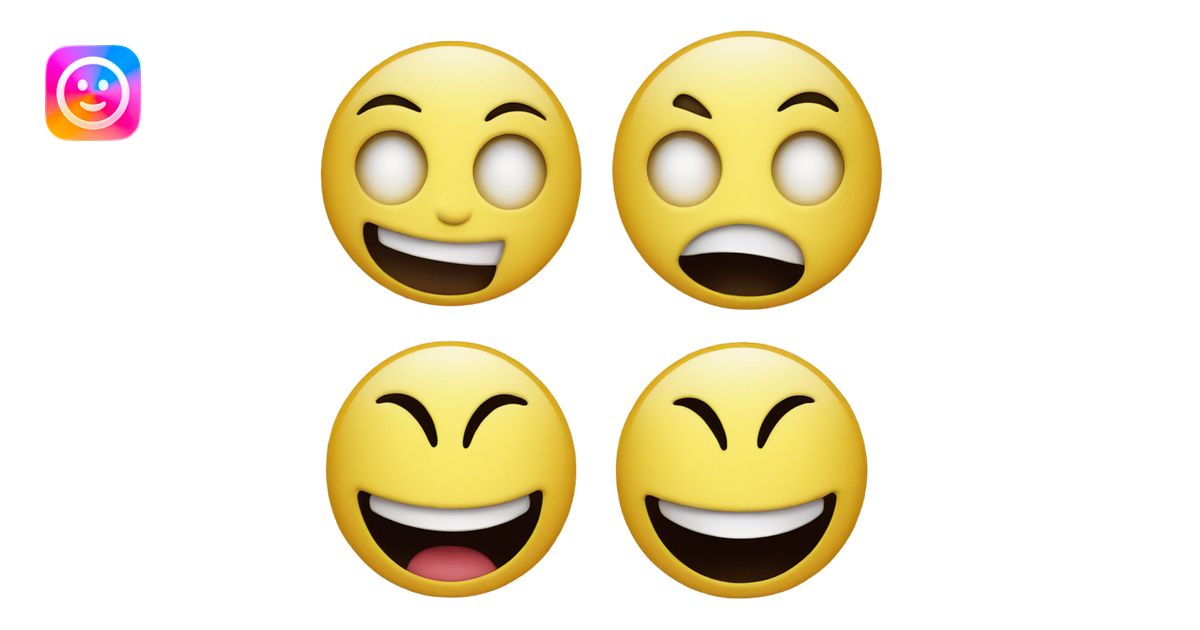 Smiley face one eye open one eye closed emoji | AI Emoji Generator