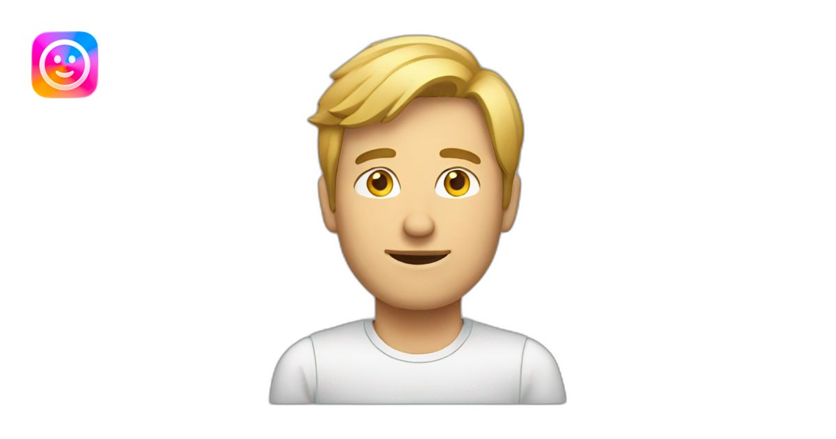man typing emoji | AI Emoji Generator