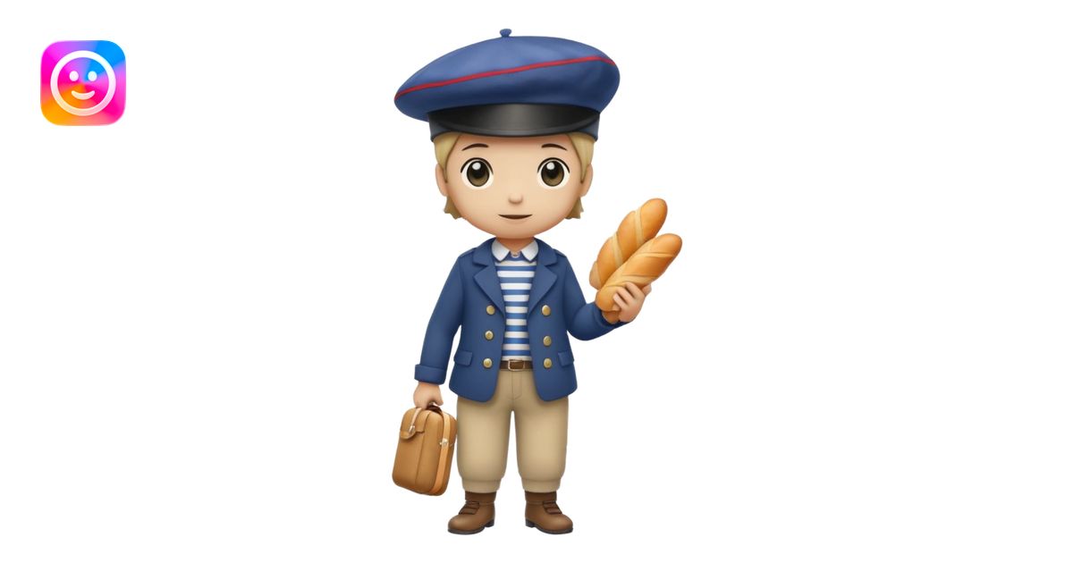 A Pokémon based on the theme of France emoji | AI Emoji Generator