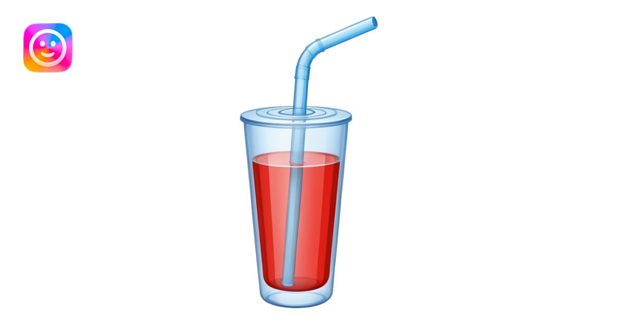 no straw. emoji | AI Emoji Generator