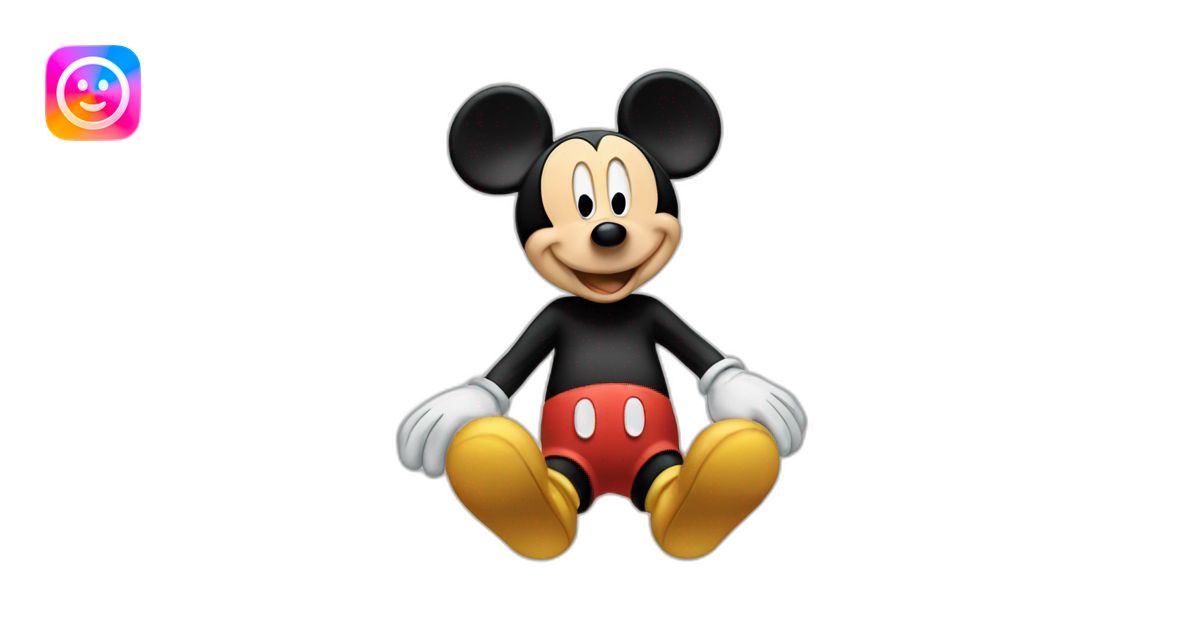 Mickey emoji | AI Emoji Generator
