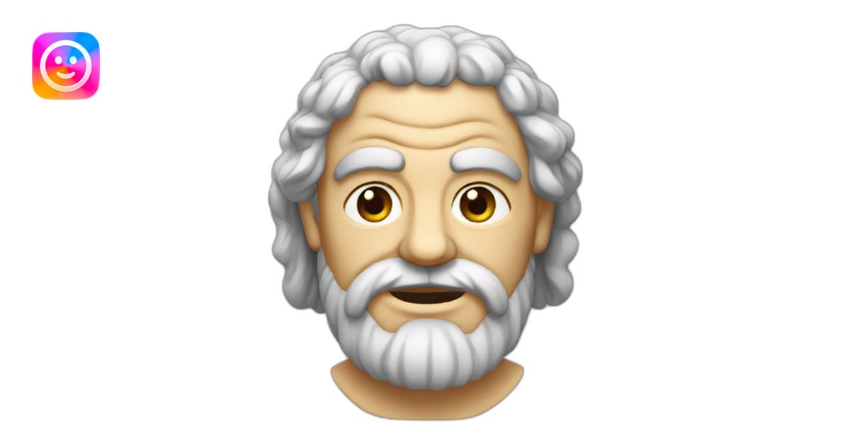 Plato emoji | AI Emoji Generator