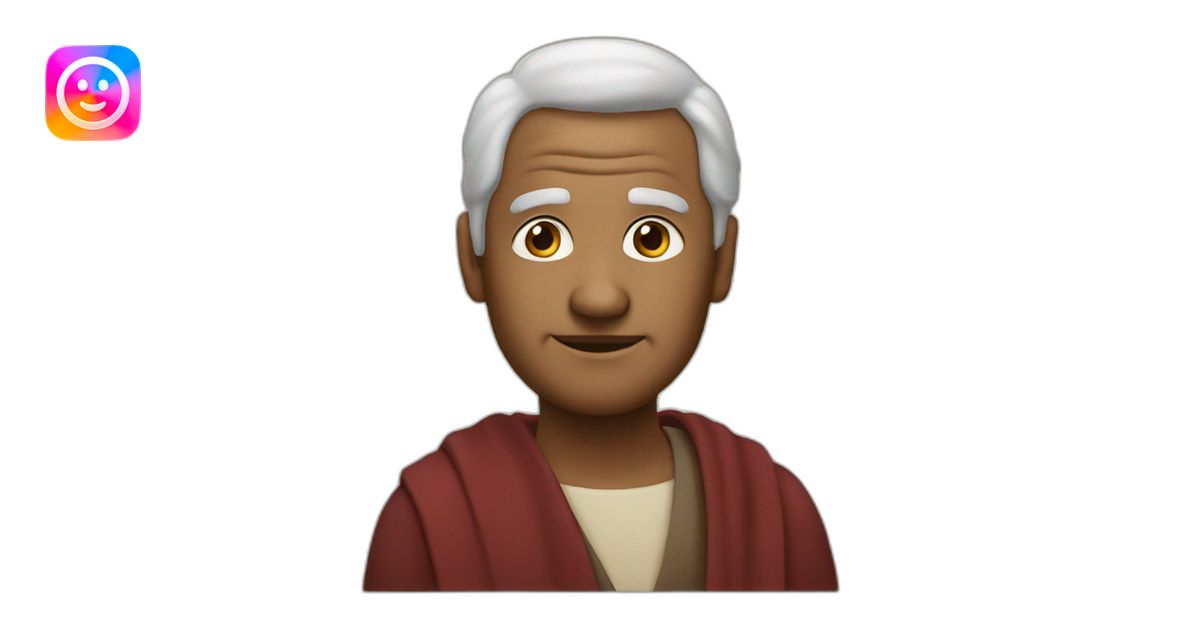 wise man emoji | AI Emoji Generator