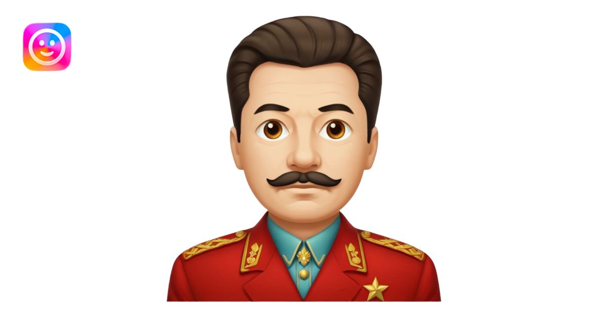 Stalin emoji | AI Emoji Generator