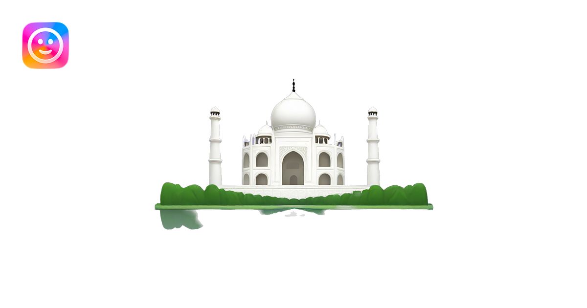 Taj Mahal emoji | AI Emoji Generator