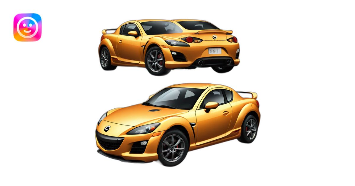 mazda-rx8 emoji | AI Emoji Generator