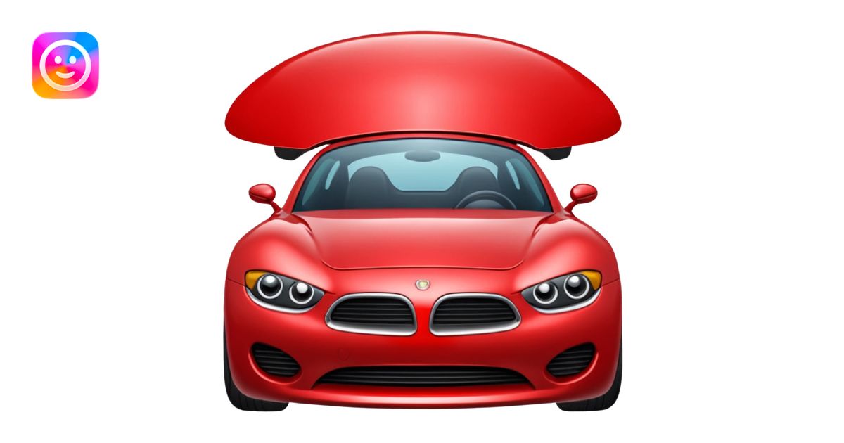 car emoji | AI Emoji Generator