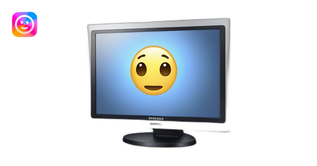 samsung monitor emoji | AI Emoji Generator
