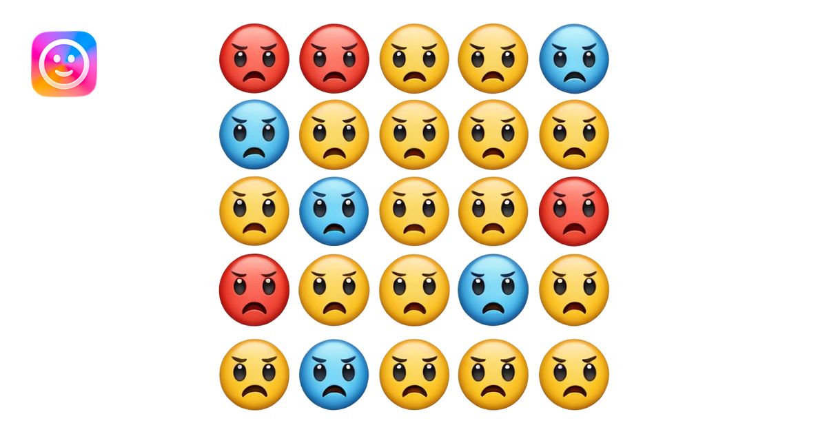 different emotion icon emoji | AI Emoji Generator
