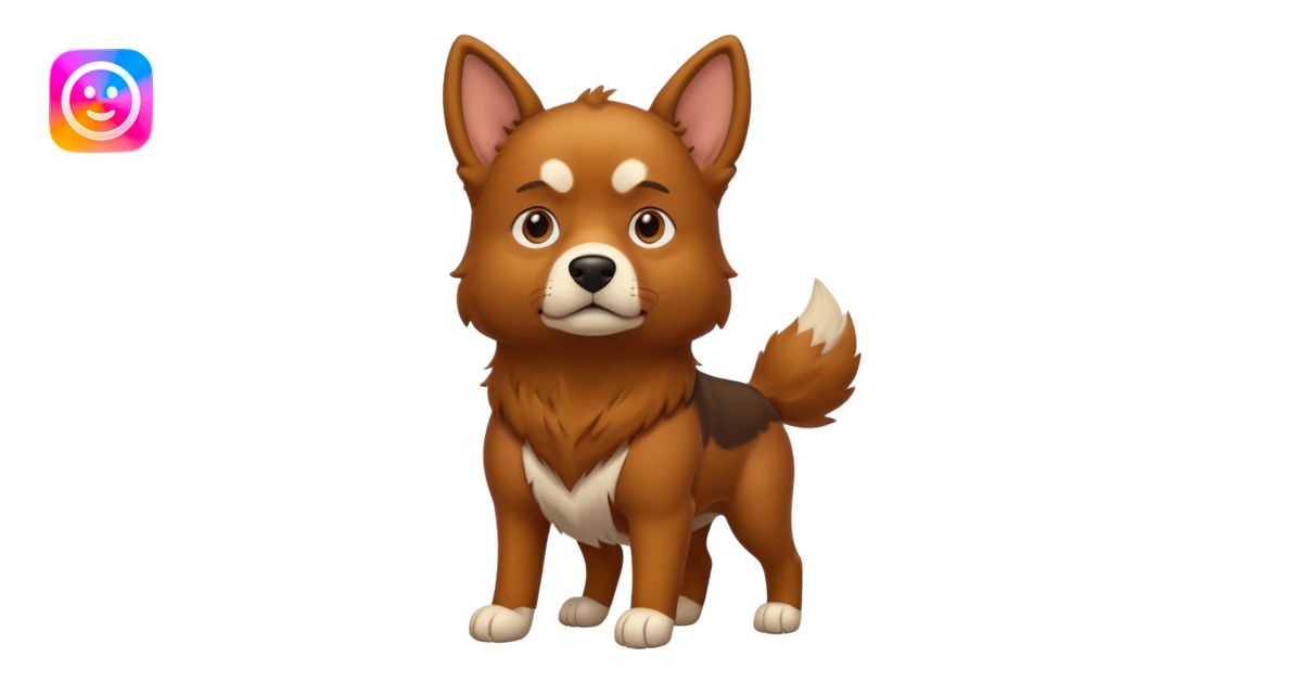 hunter dog big and storng emoji | AI Emoji Generator