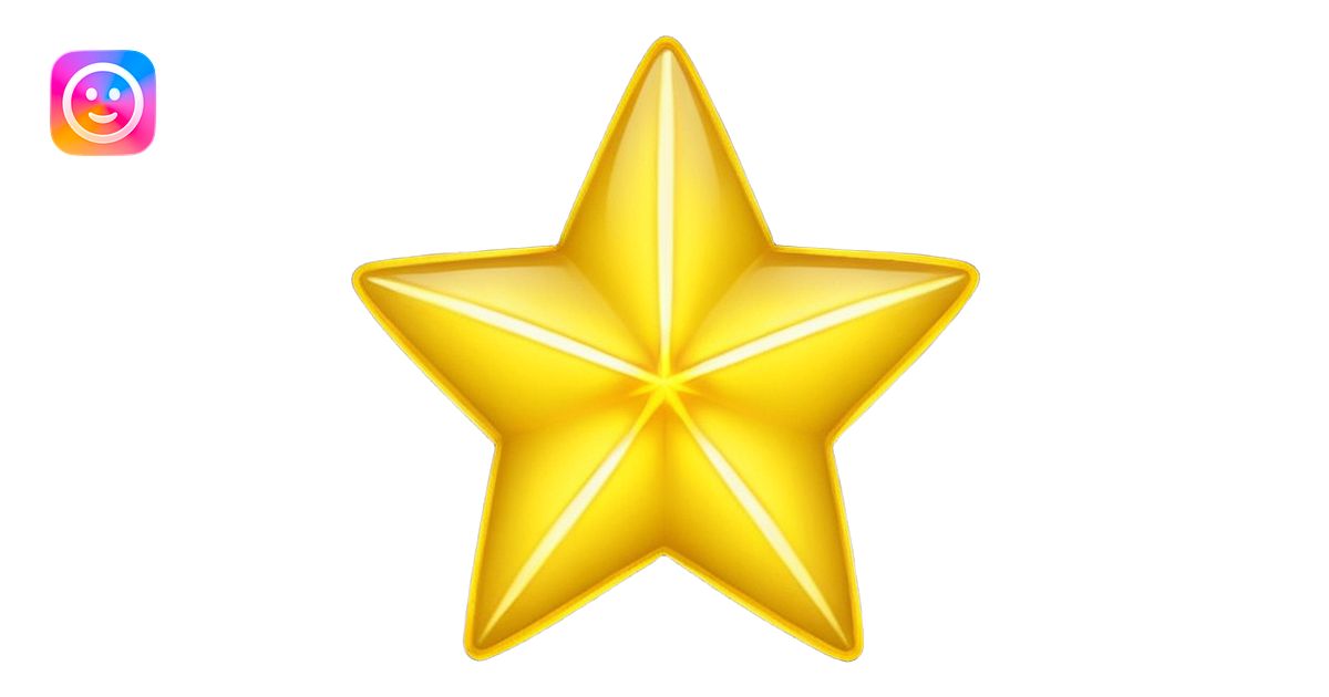 Star emoji | AI Emoji Generator