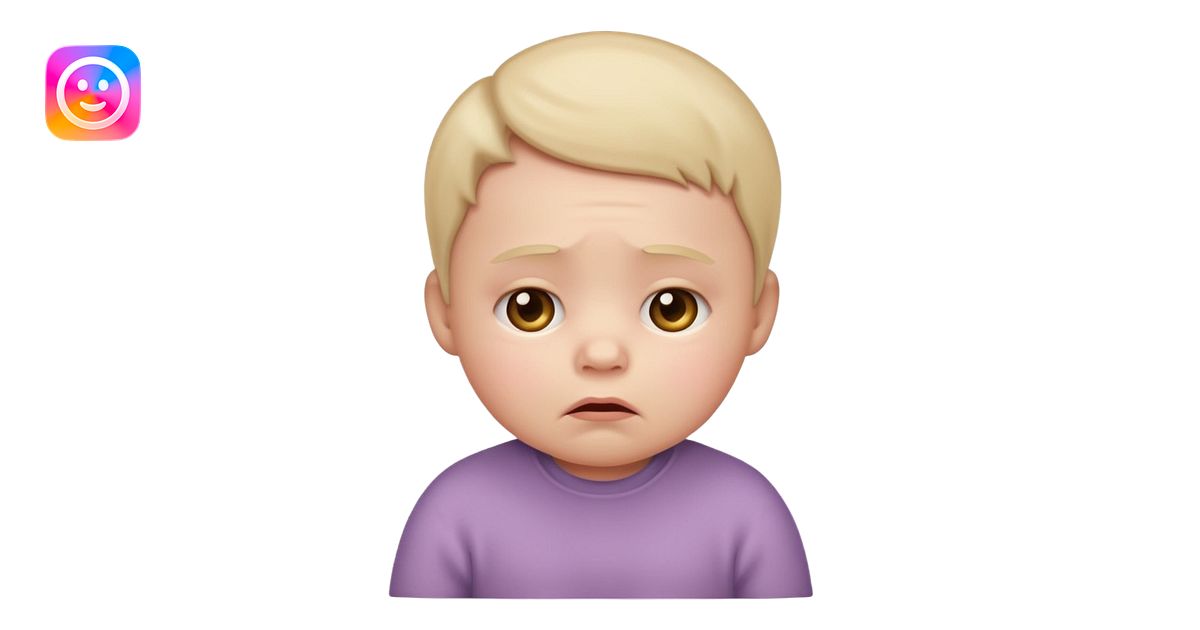 Please make an iPhone version of the baby emoticon that hurts because ...