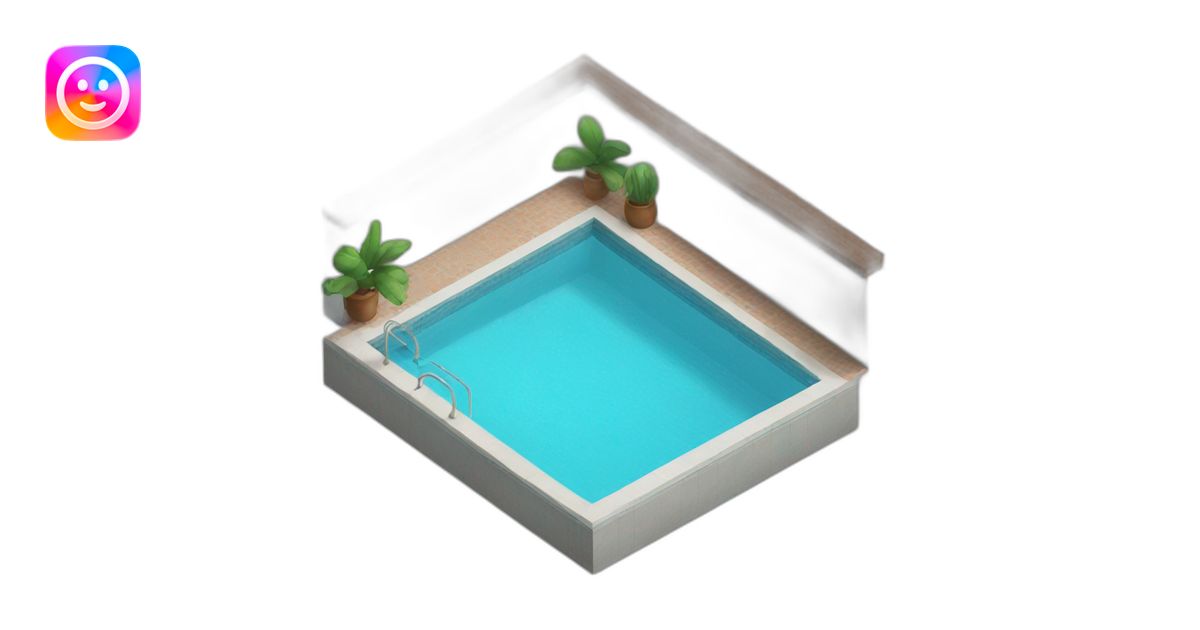 Swimming pool emoji | AI Emoji Generator