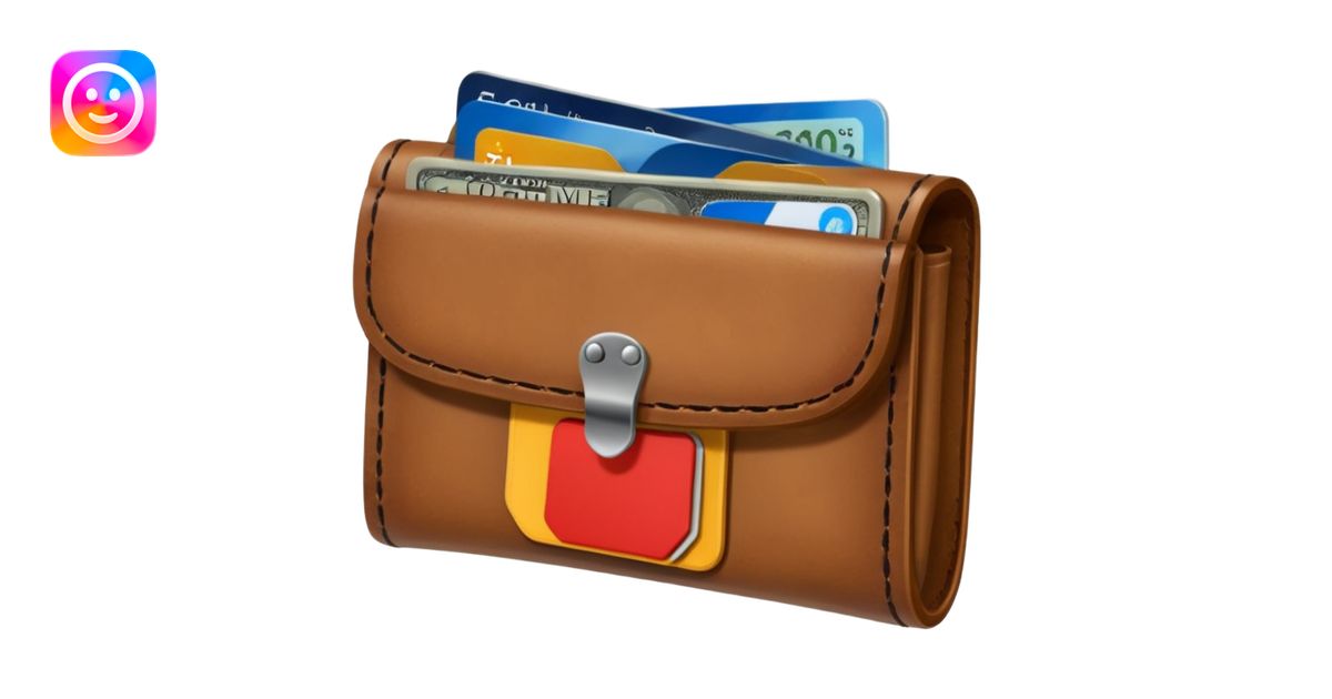 empty wallet with no money emoji | AI Emoji Generator