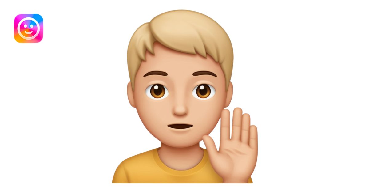 mewing emoji | AI Emoji Generator