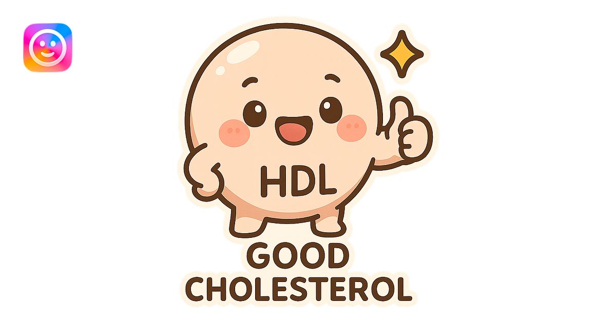 good Cholesterol emoji | AI Emoji Generator